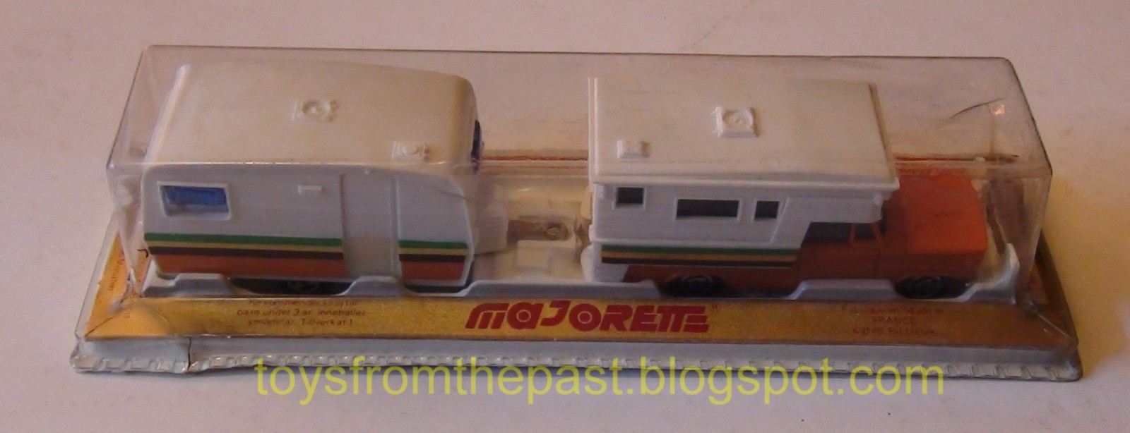 Toys from the Past: #186 MAJORETTE – CAMPER CAR + CARAVAN, FORD CAPRI ...